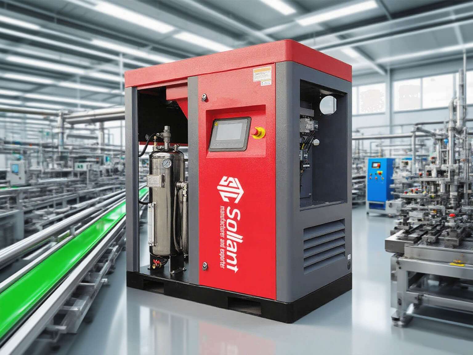 Air Compressor Application in in Food and Beverage Industry